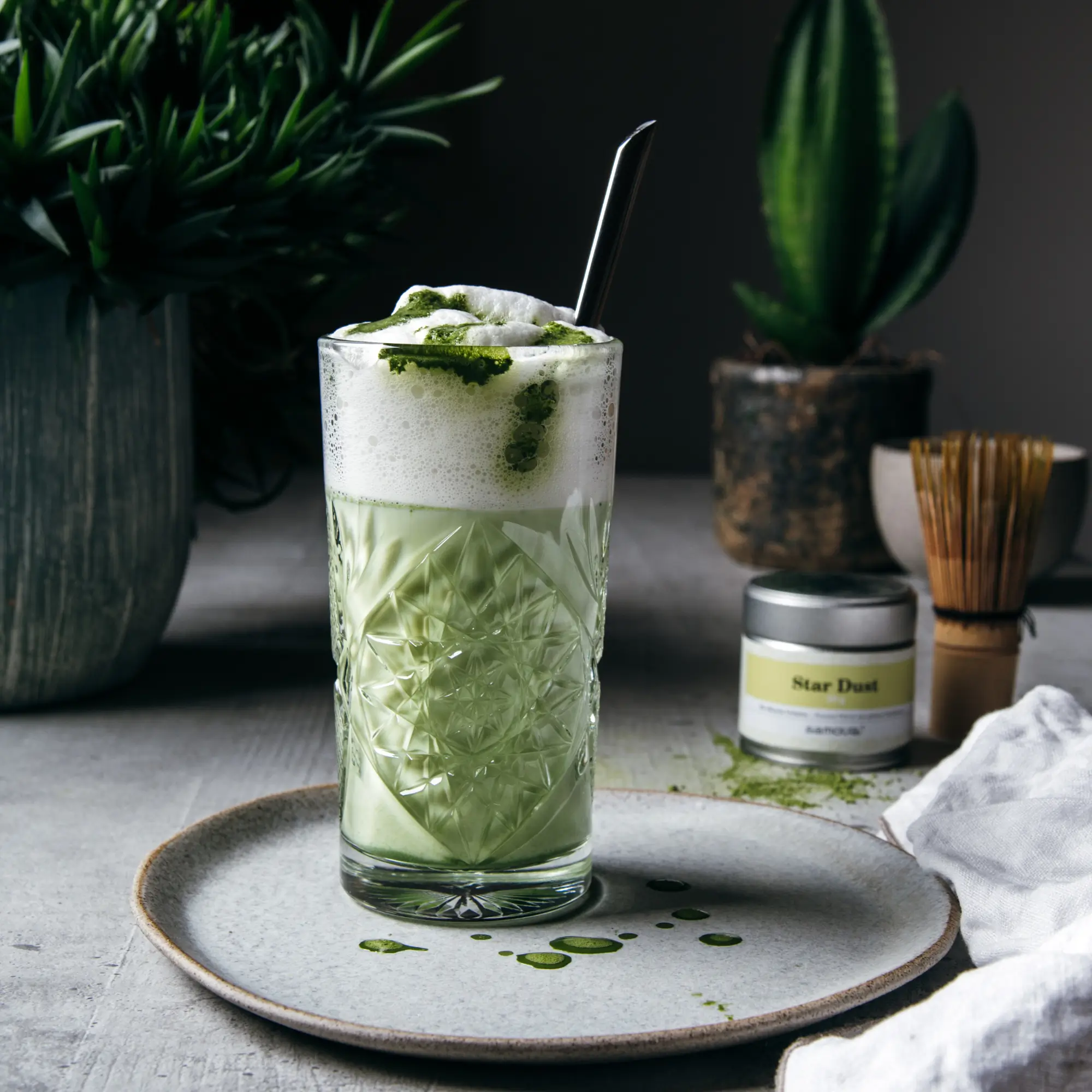 Premium organic Matcha Star Dust from samova