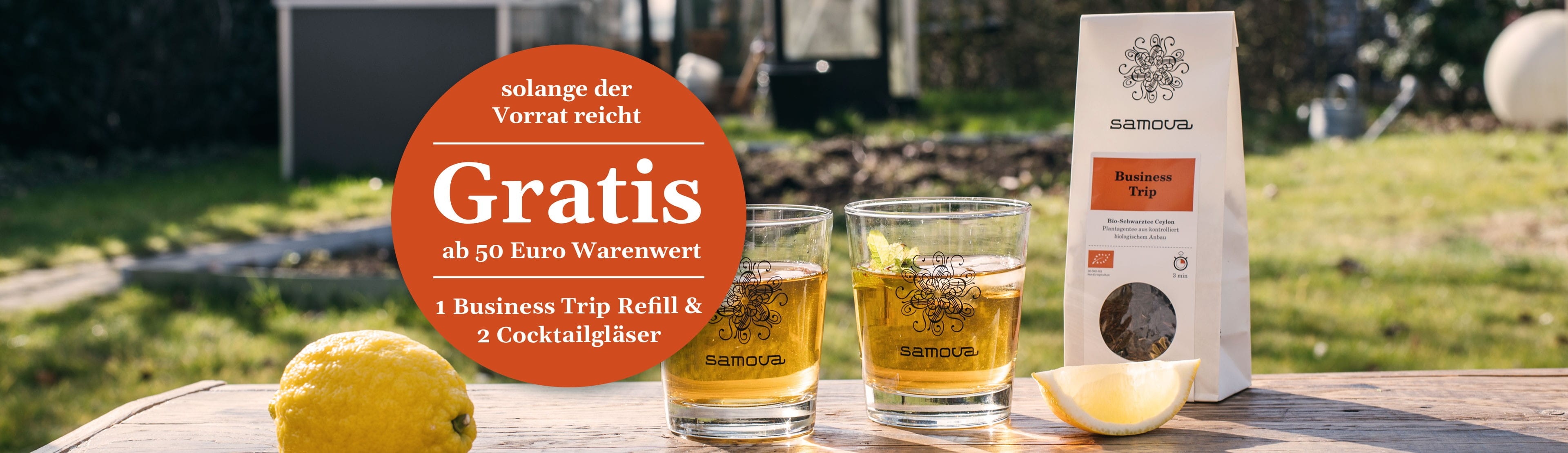 Hochwertige Premium Bio Tees kaufen | samova