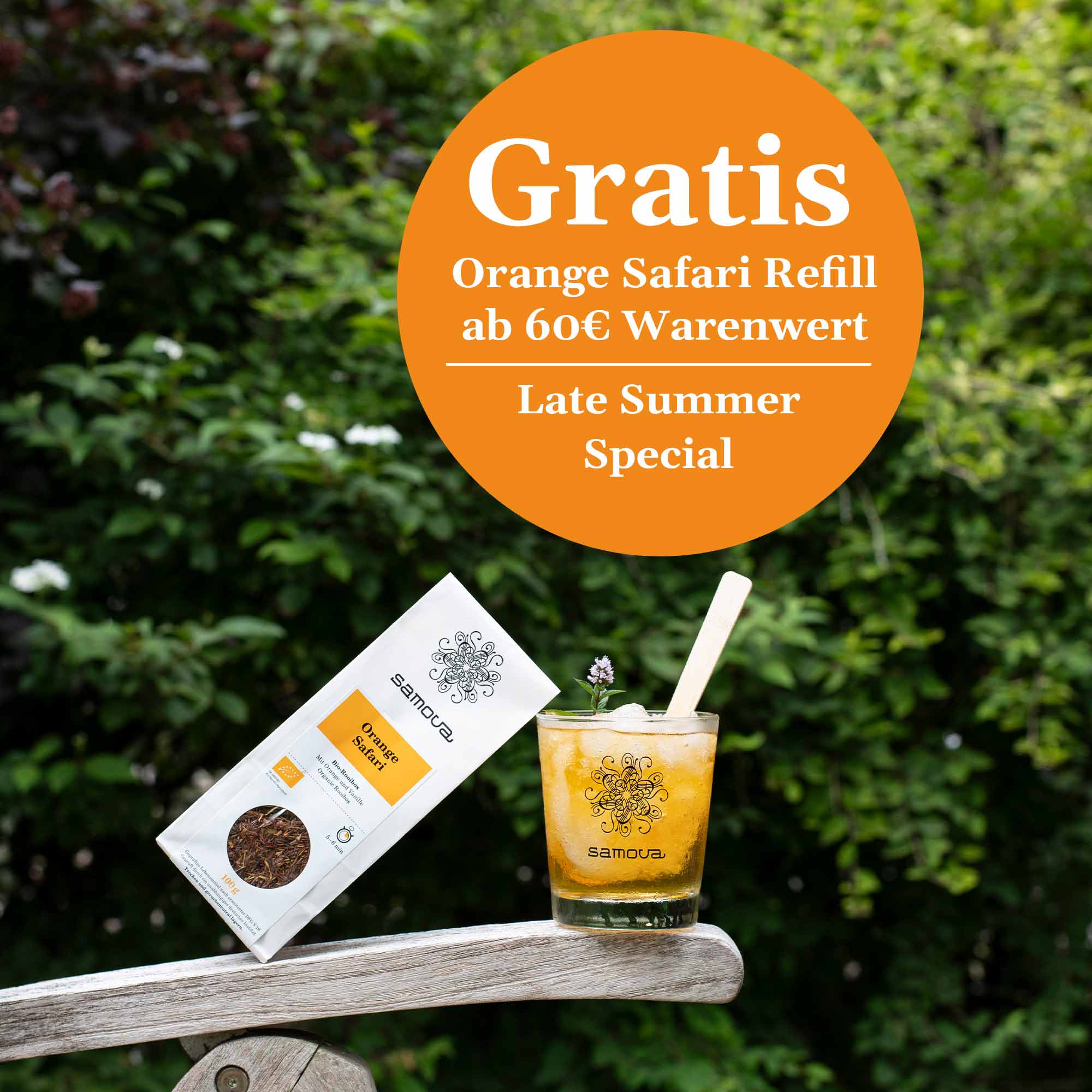 Hochwertige Premium Bio Tees kaufen | samova