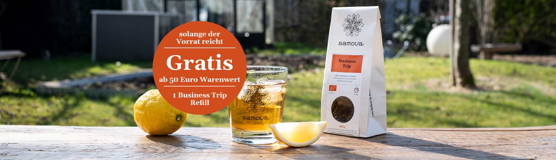 Hochwertige Premium Bio Tees kaufen | samova