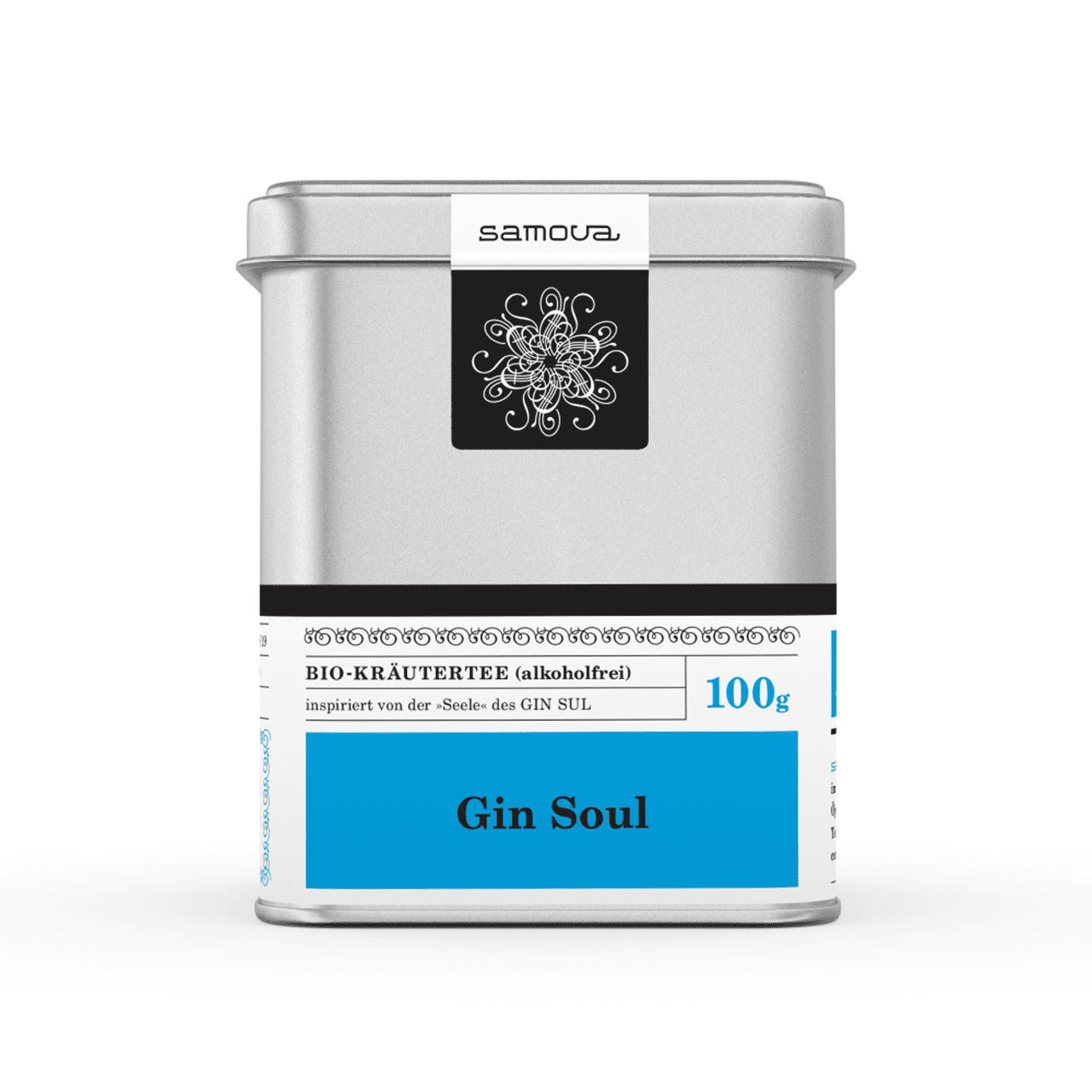 Cocktail-Rezept mit samovas Bio-Kräutertee »Gin Soul«