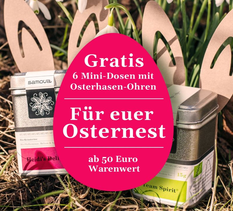 Hochwertige Premium Bio Tees kaufen | samova